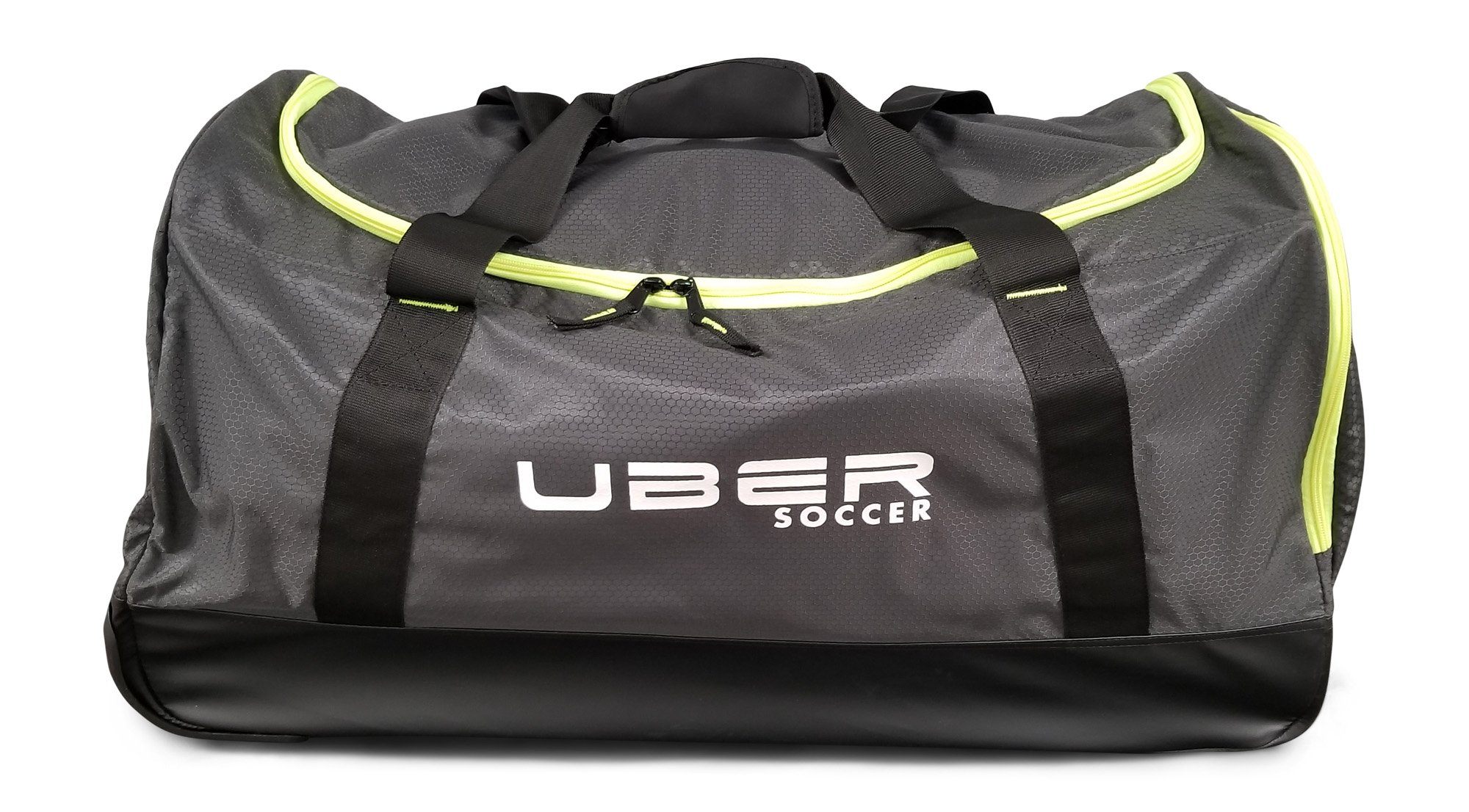 Uber Soccer Players Bag with Trolley - Black and Green